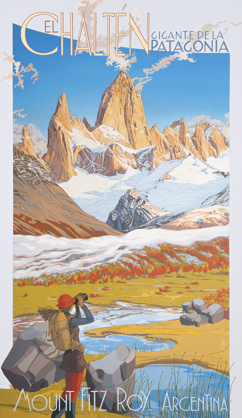 Patagonia Posters | Posters Vintage de la Patagonia | Arte Impreso